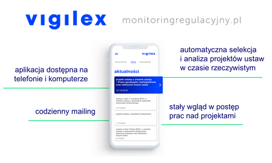 Monitoring zmian w prawie w programie Vigilex